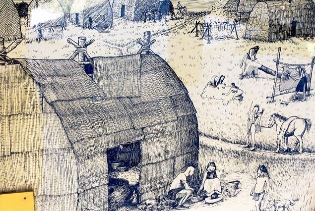 Early Osage Homes: Lodges, Villages & Family Life | Osage Culture